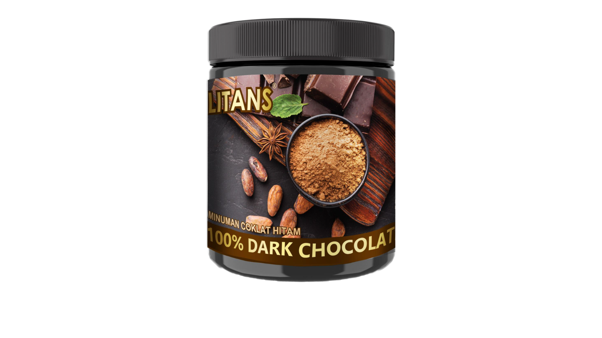 LITANS Pure Dark Chocolate Powder - Weng Food Marketing